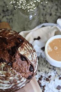 Double Chocolate Espresso Sourdough Bread Recipe - Simplicity and a Starter