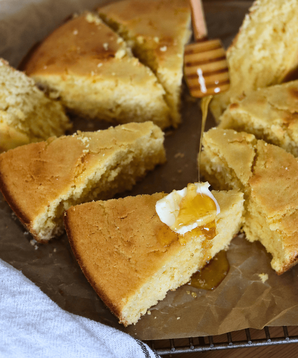 Skillet Sourdough Discard Cornbread Recipe - Simplicity and a Starter