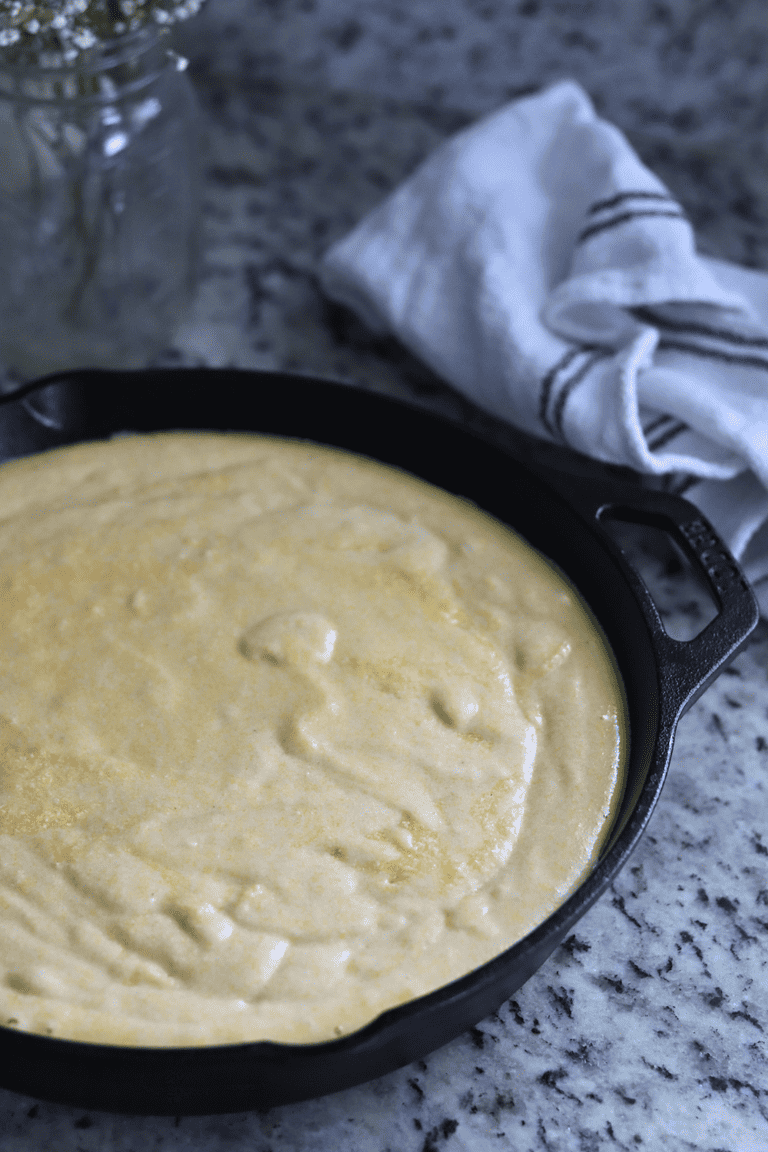 Skillet Sourdough Discard Cornbread Recipe - Simplicity and a Starter