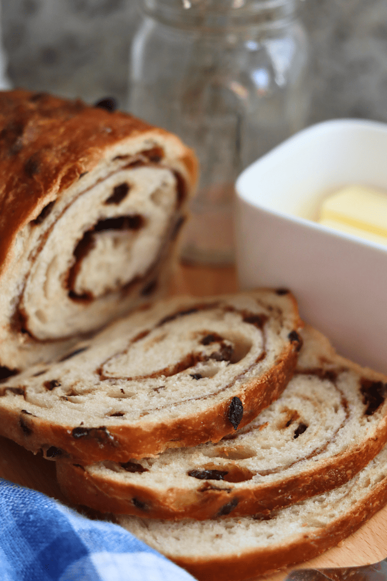 Soft Cinnamon Raisin Swirl Sourdough Bread Recipe - Simplicity and a Starter