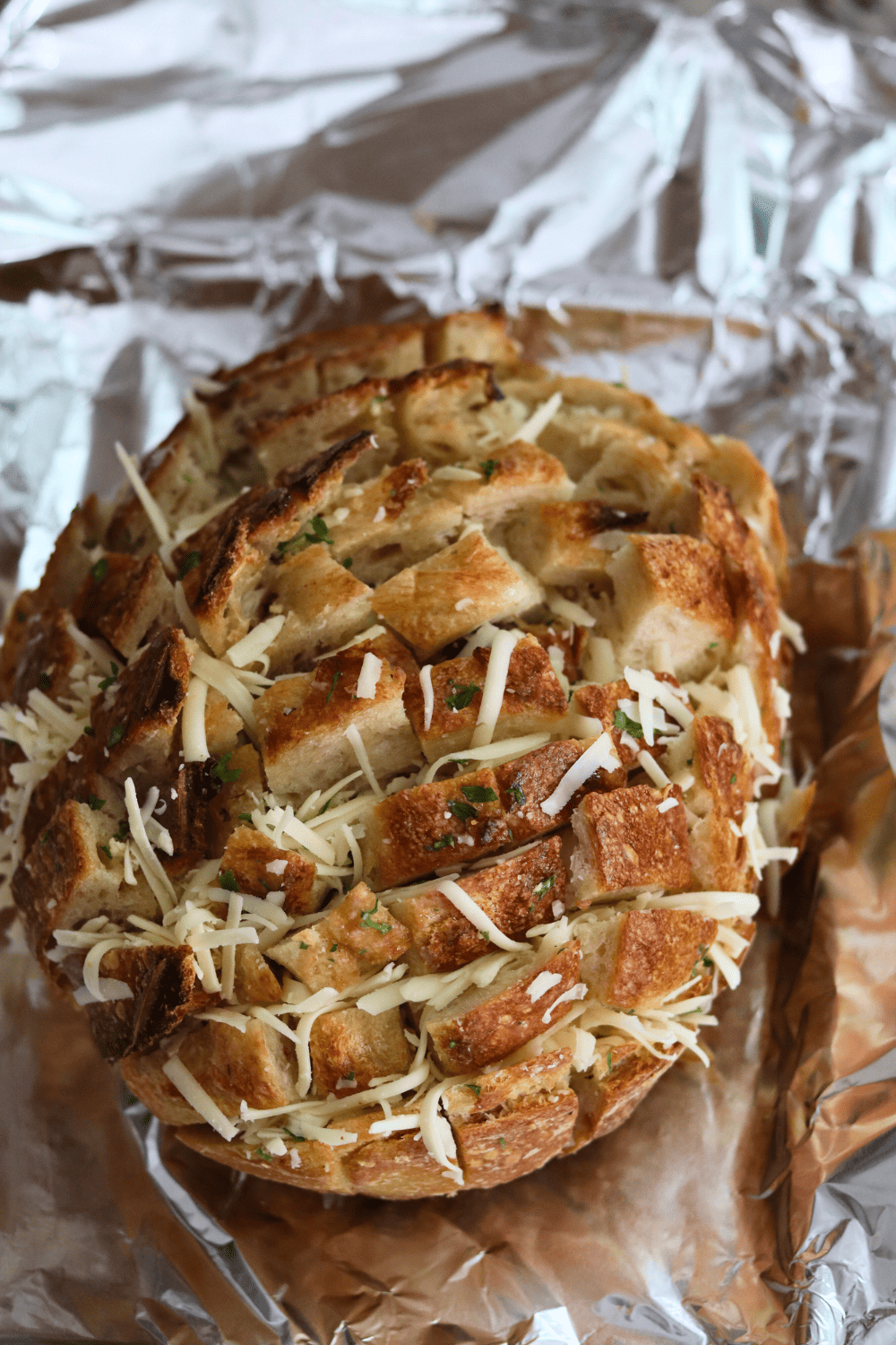 Sourdough Cheese and Garlic Pull-Apart Bread Recipe - Simplicity and a ...