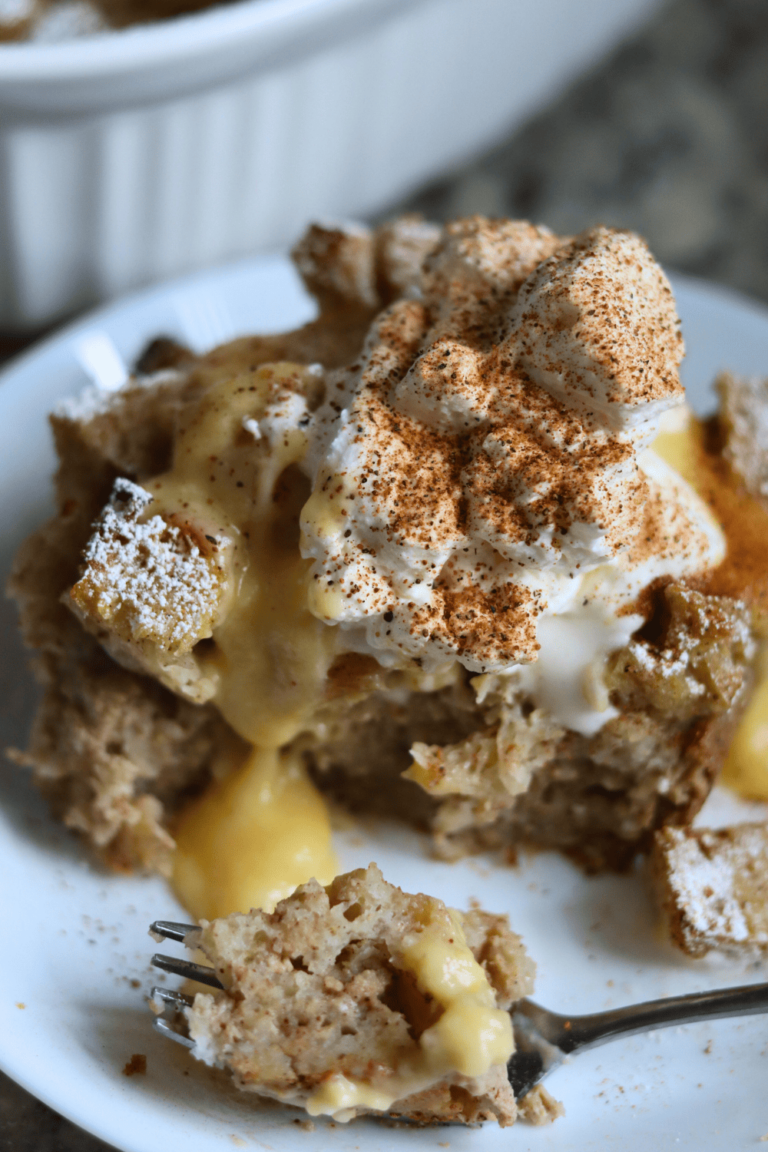 Easy Sourdough Eggnog Bread Pudding Recipe - Simplicity and a Starter