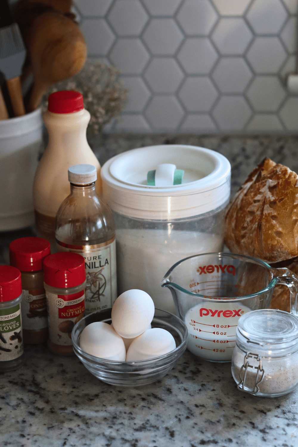 Easy Sourdough Eggnog Bread Pudding Recipe - Simplicity and a Starter