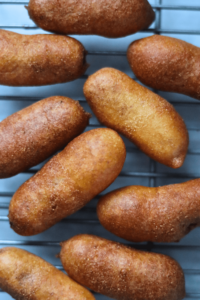 Homemade Sourdough Mini Corn Dogs Recipe (Discard) - Simplicity and a ...