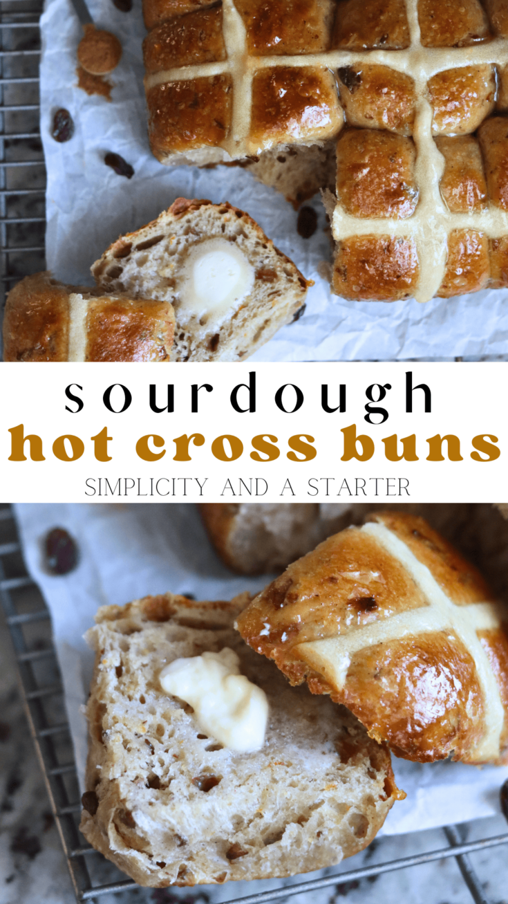 The Best Sourdough Hot Cross Buns Recipe - Simplicity and a Starter