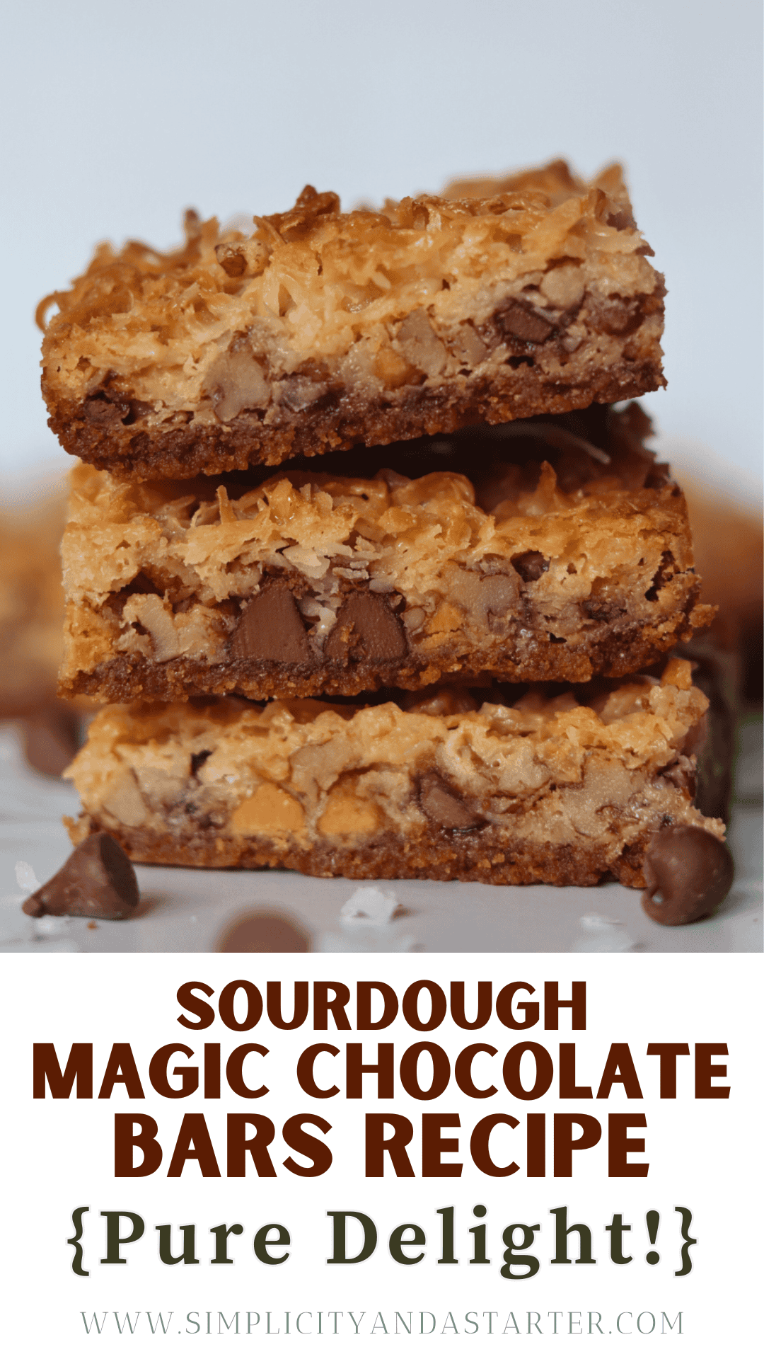 Sourdough Magic Chocolate Bars Recipe {Pure Delight!} - Simplicity and ...