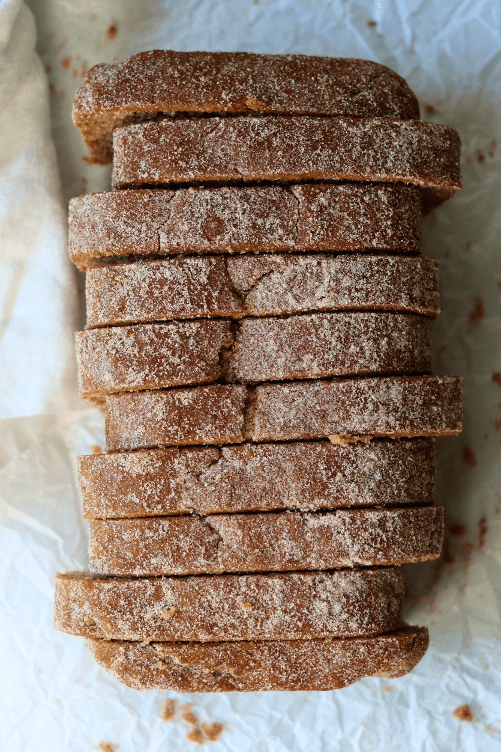 Apple Cider Sourdough Donut Quick Bread (Baked) - Simplicity and a Starter