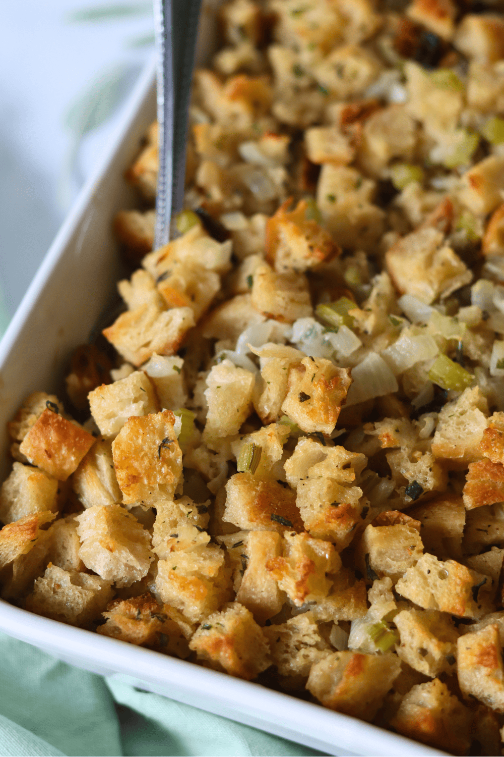 Sourdough Stuffing Recipe [Best Thanksgiving Side Ever] - Simplicity ...