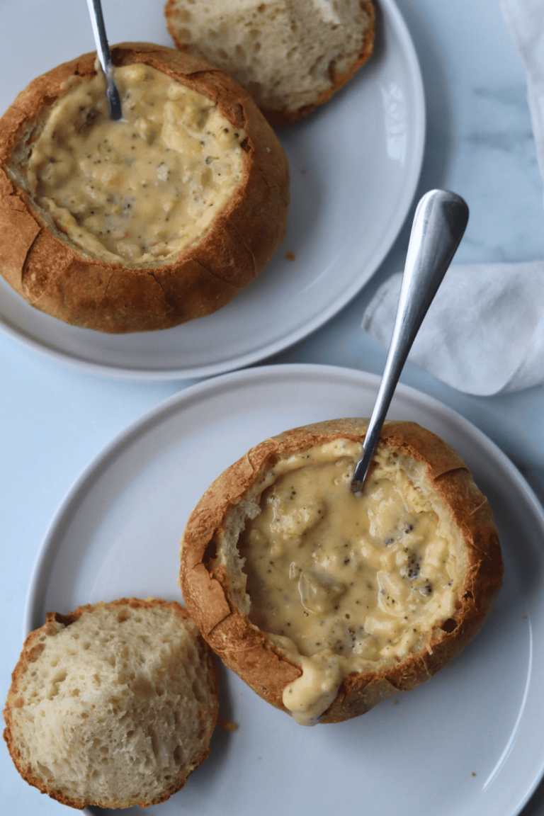 Easy Sourdough Bread Bowls Recipe - Simplicity and a Starter