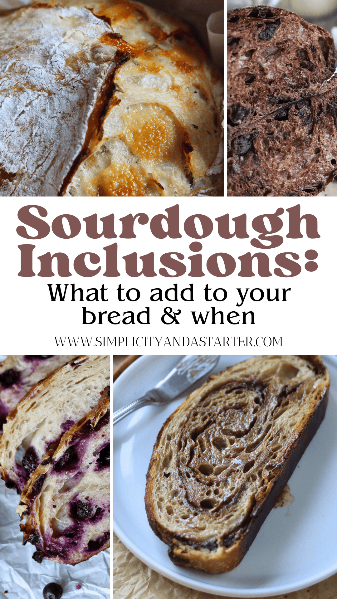 Sourdough Inclusions: What to Add to Your Bread & When - Simplicity and ...