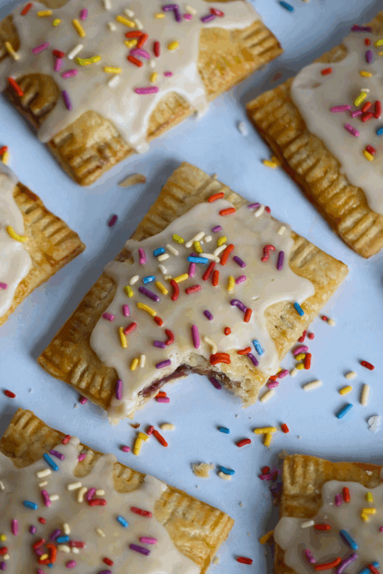 Homemade Sourdough Pop Tarts Recipe (With Vanilla Glaze) - Simplicity ...